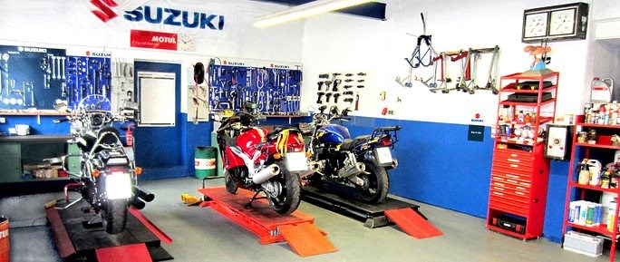 Motorrad Werkstatt