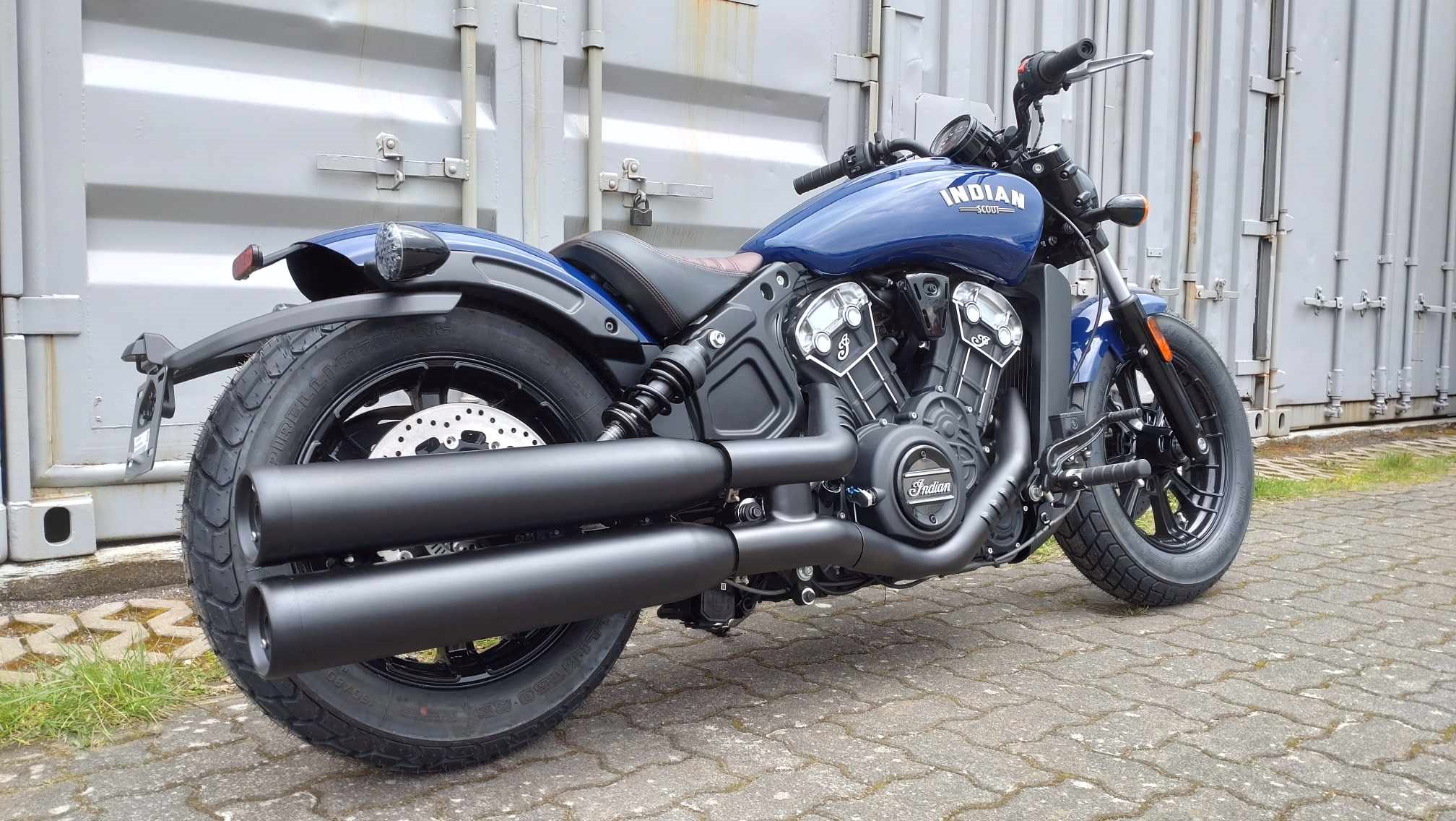 Motorrad Indian Scout Bobber 1131, Springfield Blue Metallic ...