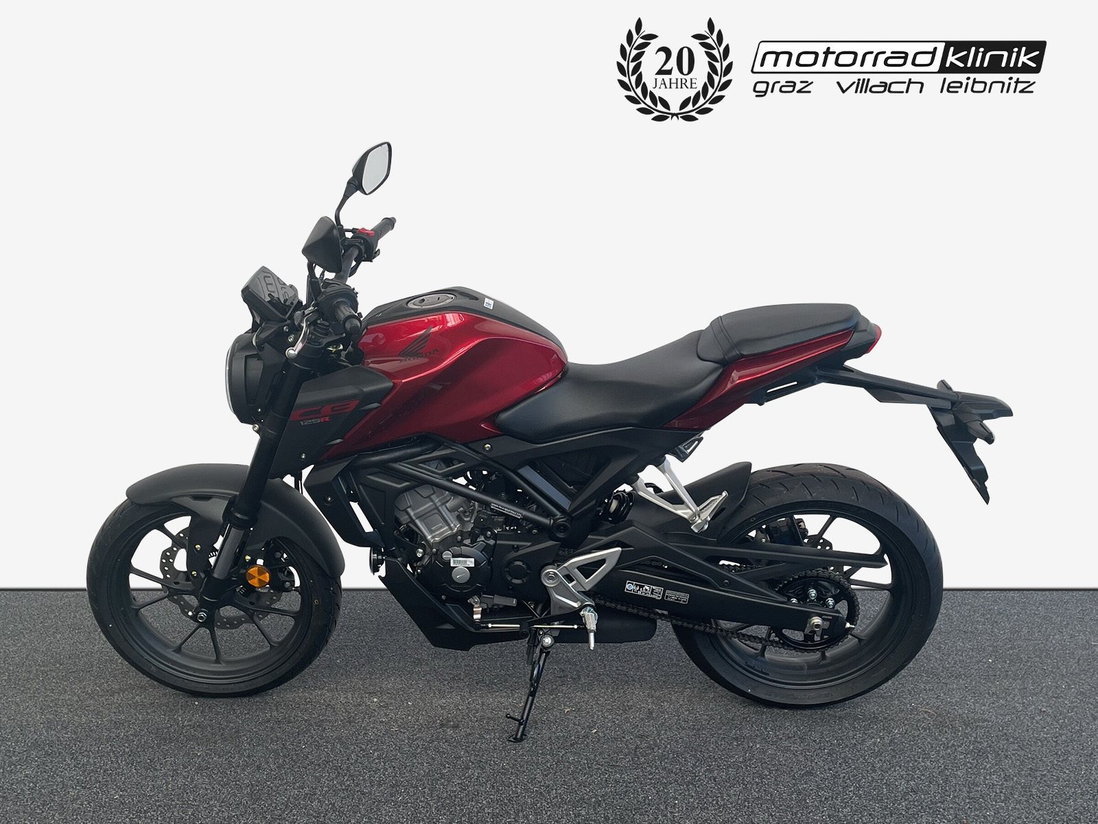 Motorrad Honda CB125R, rot Teilzahlung € 49.- Garantie ABS, Baujahr ...