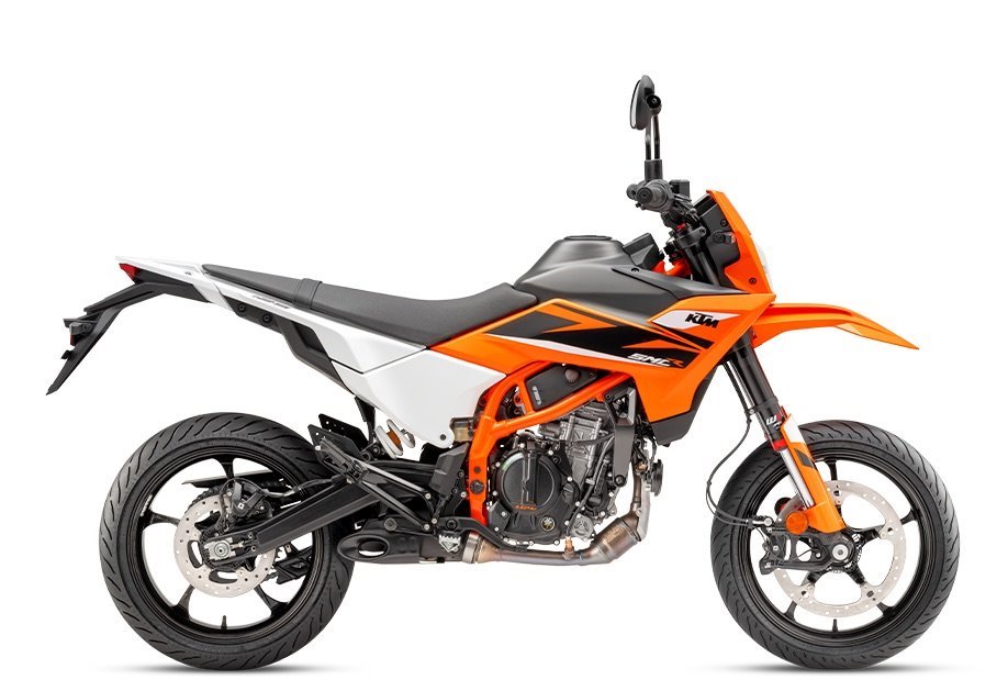 Motorrad KTM 125 SMC R, orange Modell 2025 / TFT Display / LED ...
