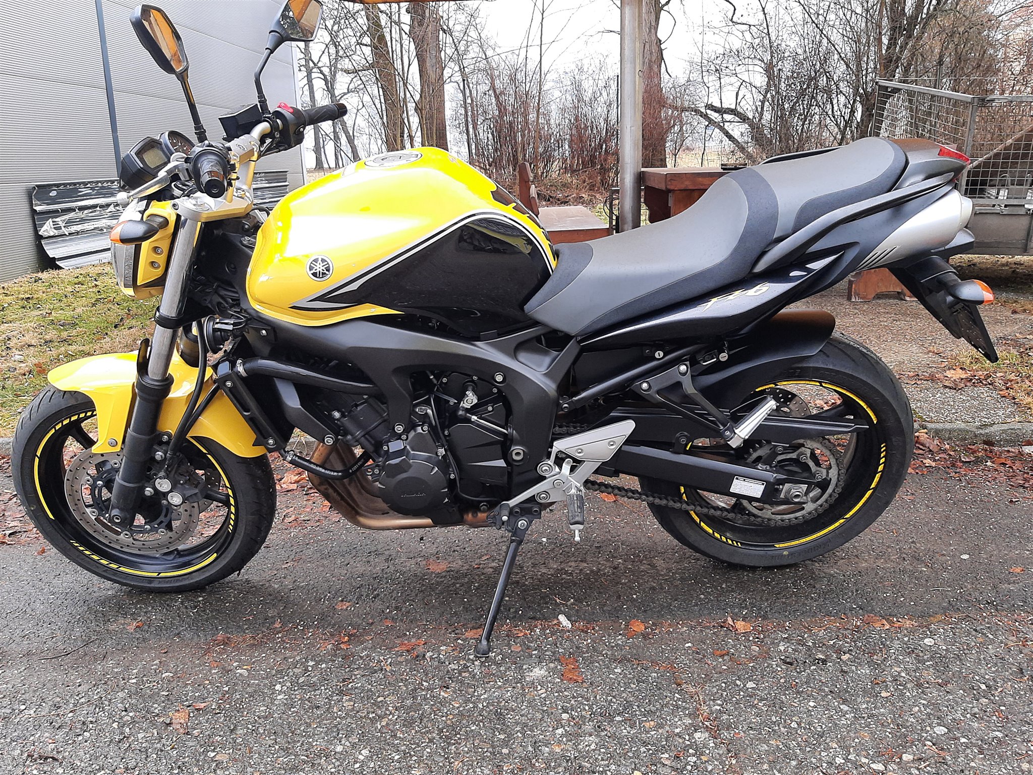 Gebrauchte Yamaha FZ6-N S2, gelb , Baujahr: 2014, 17300 km , Preis: 3 990,00 EUR. aus Steiermark