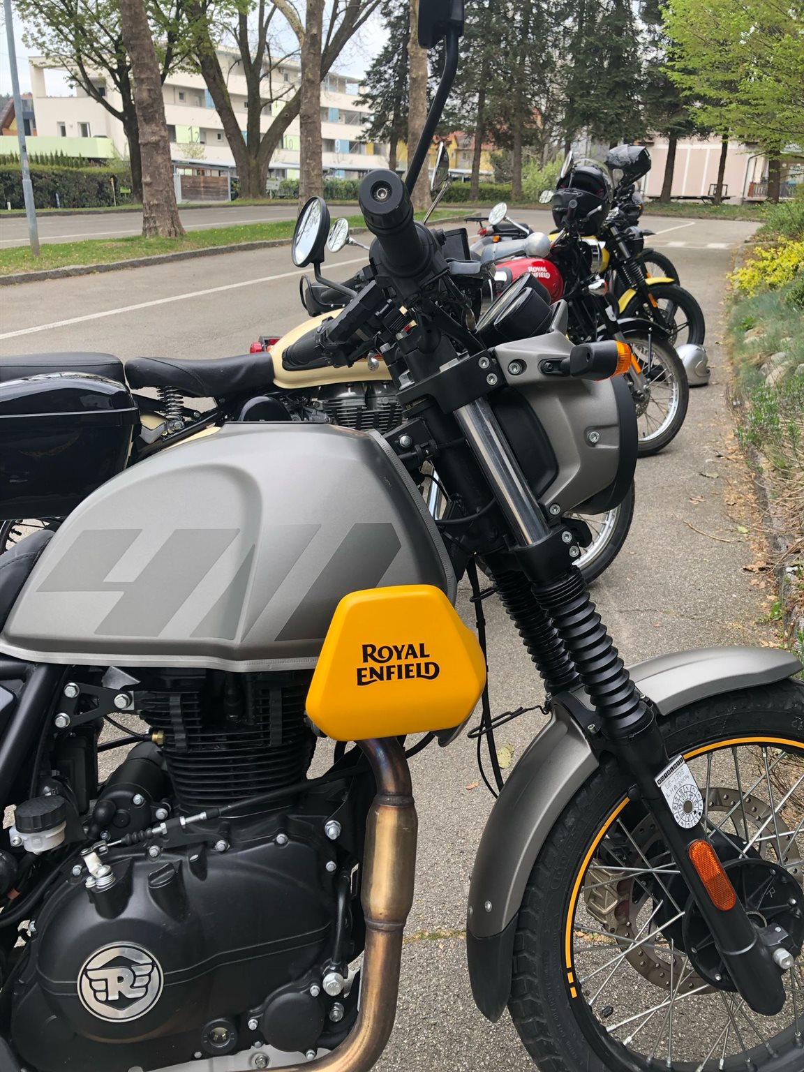 ROYAL ENFIELD SPRING STARTER - AUSFAHRT