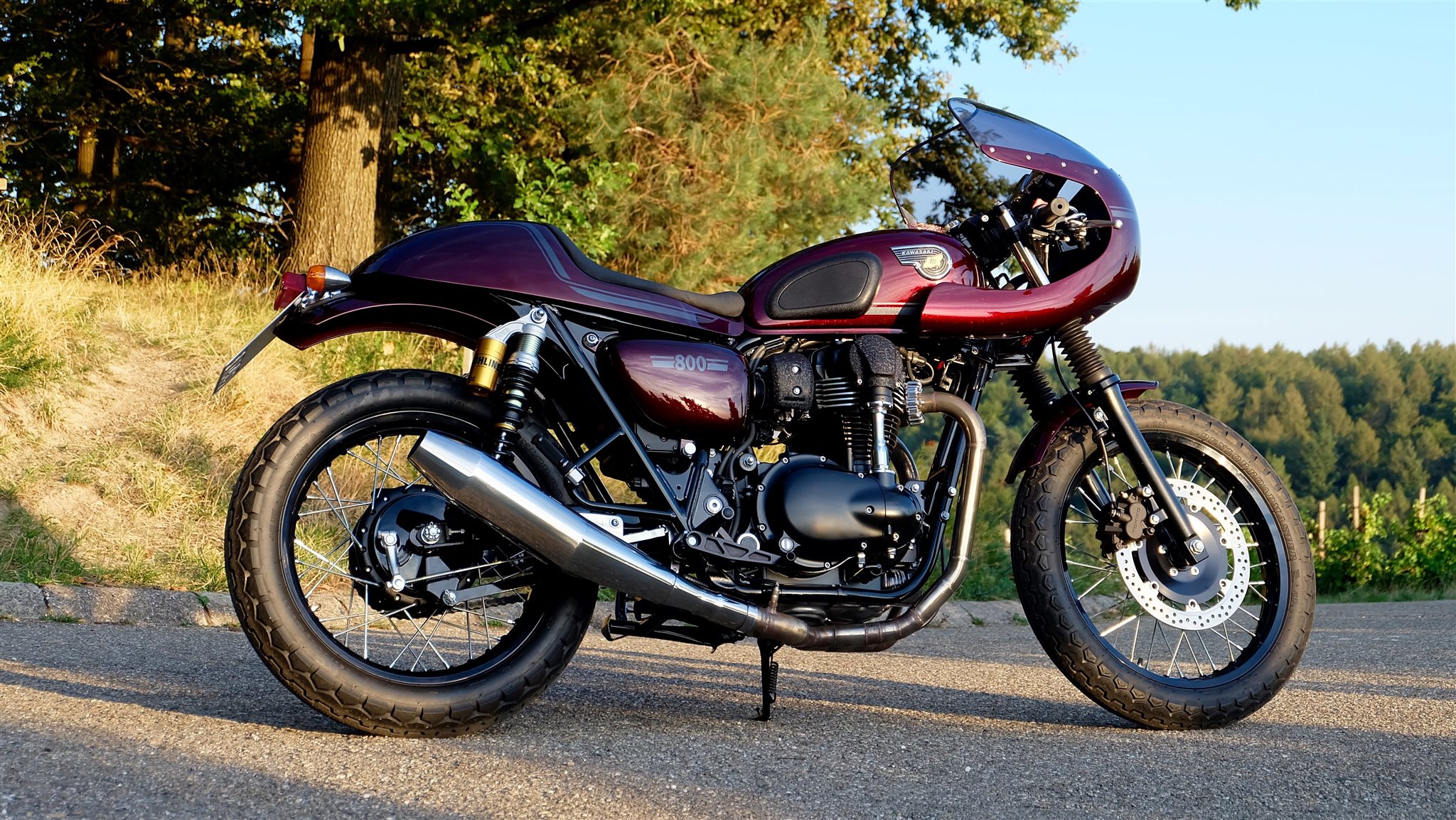 Kawasaki W800 Umbau