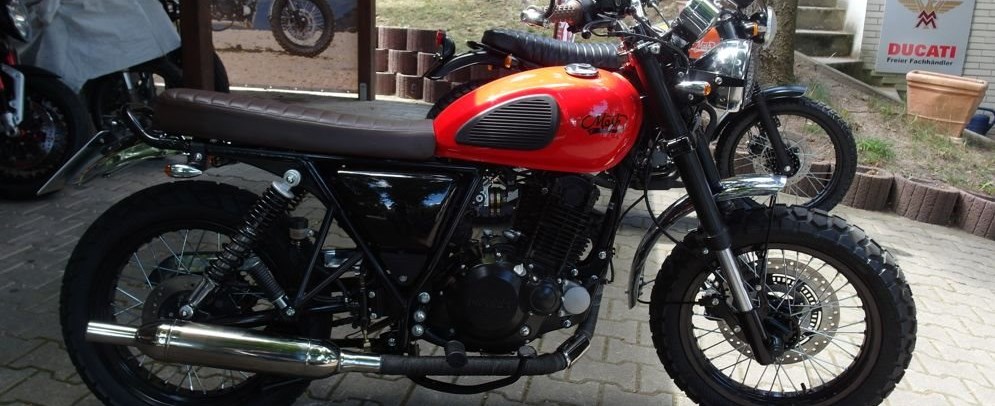 Umgebautes Motorrad Mash Two Fifty von A.T.T.-Tiedemann-Motorräder e ...