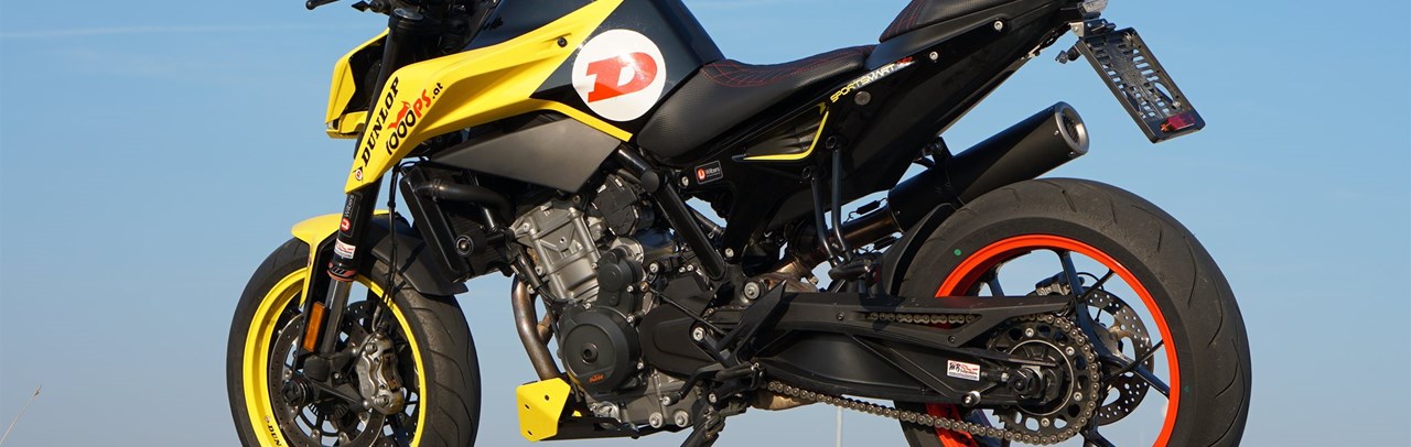Umgebautes Motorrad KTM 790 Duke von 1000PS Internet GmbH - 1000PS.at