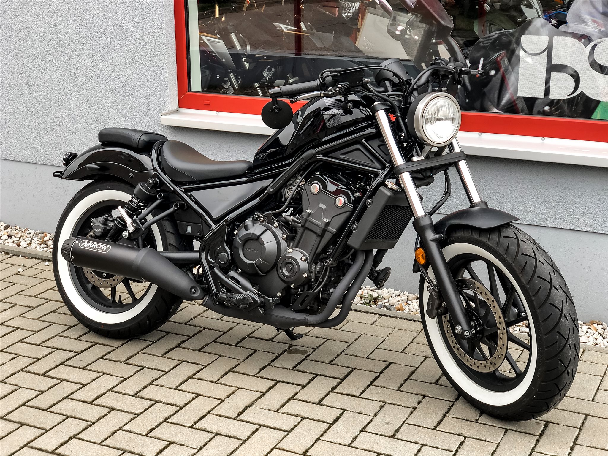 Umgebautes Motorrad Honda CMX500 Rebel von Moto-Meinig GmbH - 1000PS.de