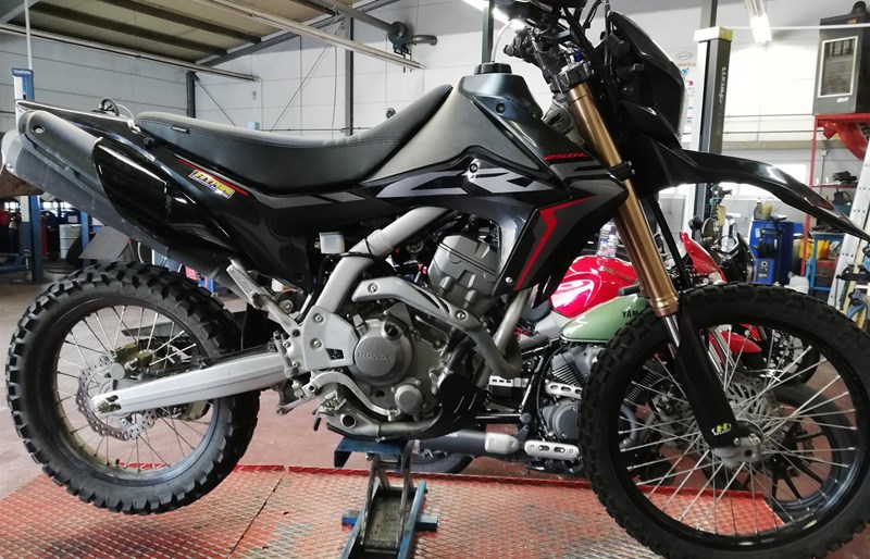 Umgebautes Motorrad Honda CRF250L von Dino - Motorradtechnik - 1000PS.de